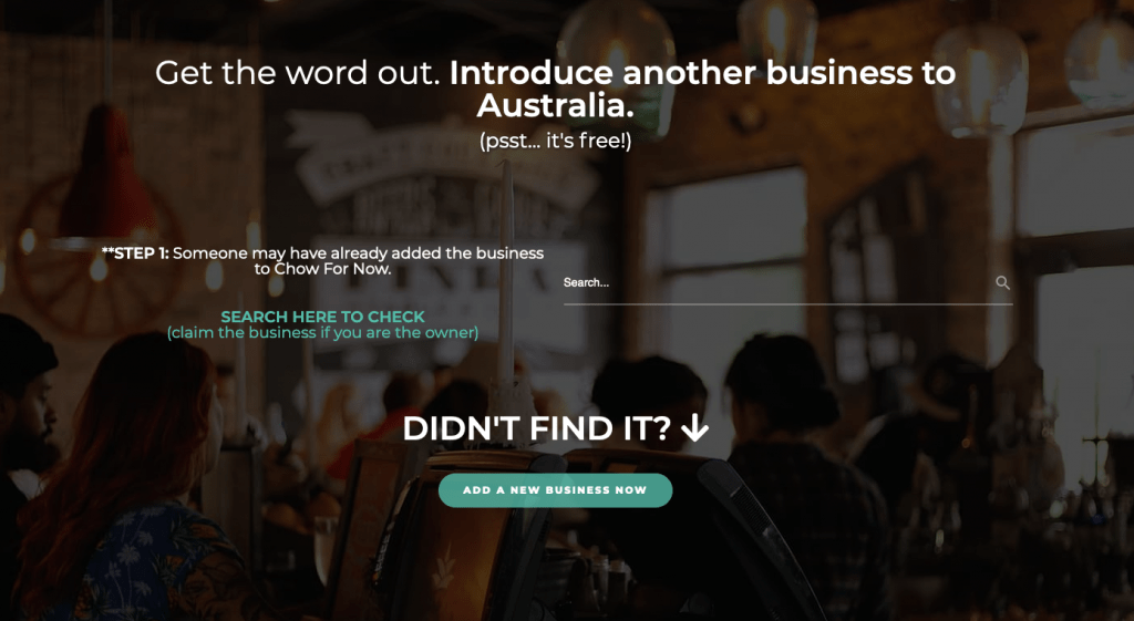 How It Works | Chow For Now
